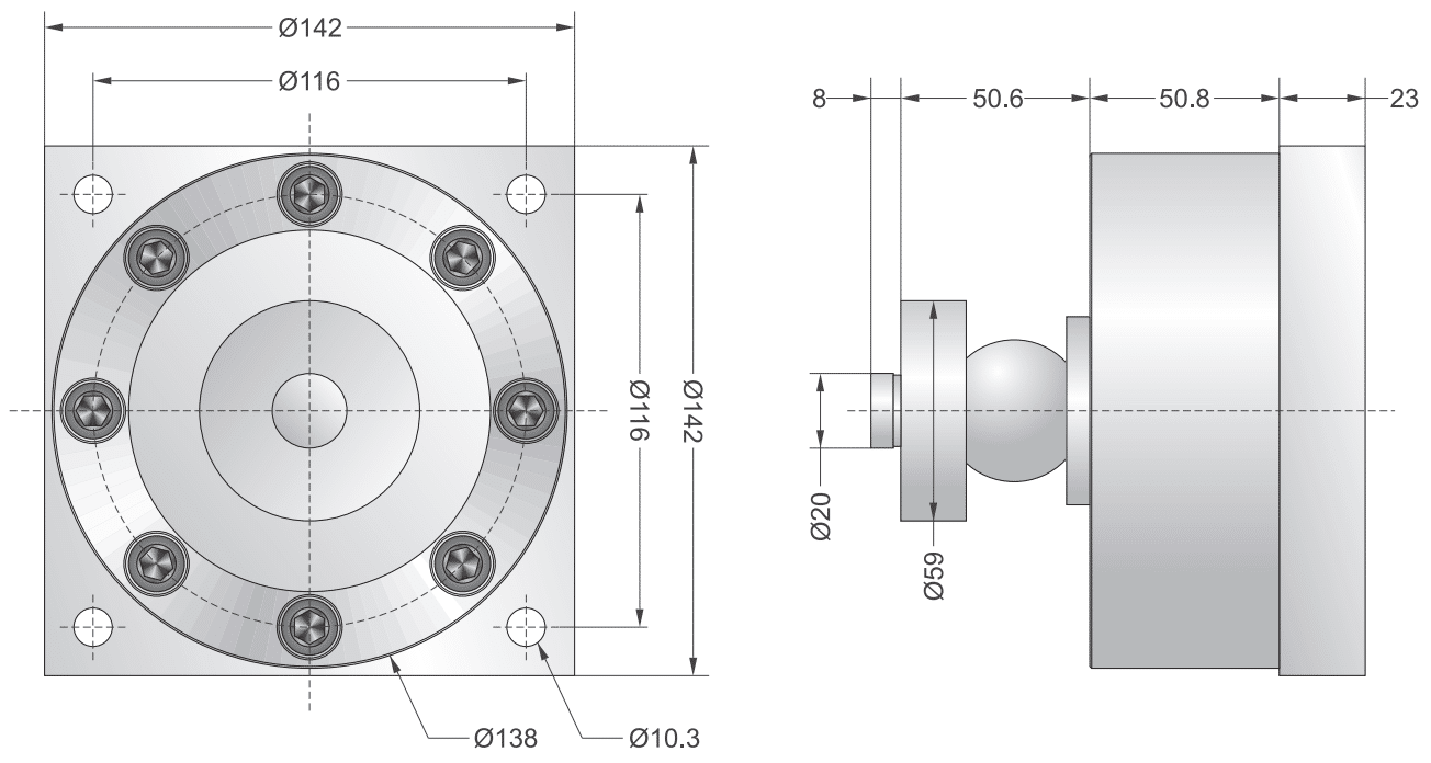 Pancake Load Cell | Transcell