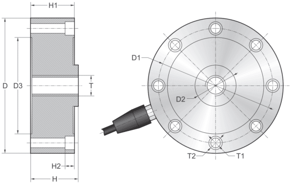 Pancake Load Cells | Transcell