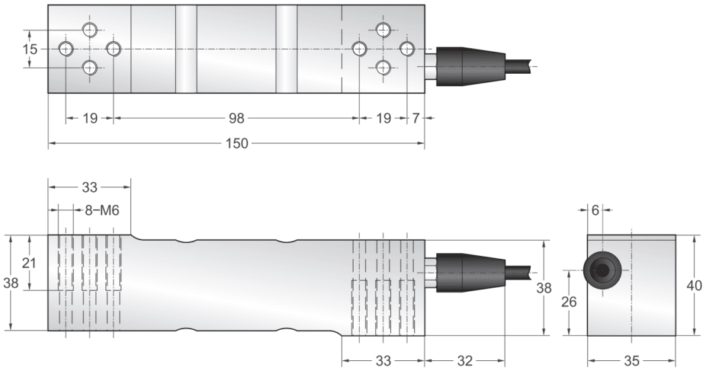 Single Point Load Cells | Platform Scale | Transcell