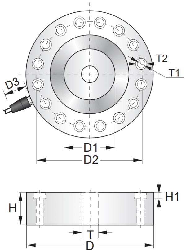 Pancake Load Cells | Transcell