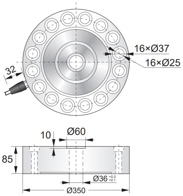 Pancake Load Cells | Transcell